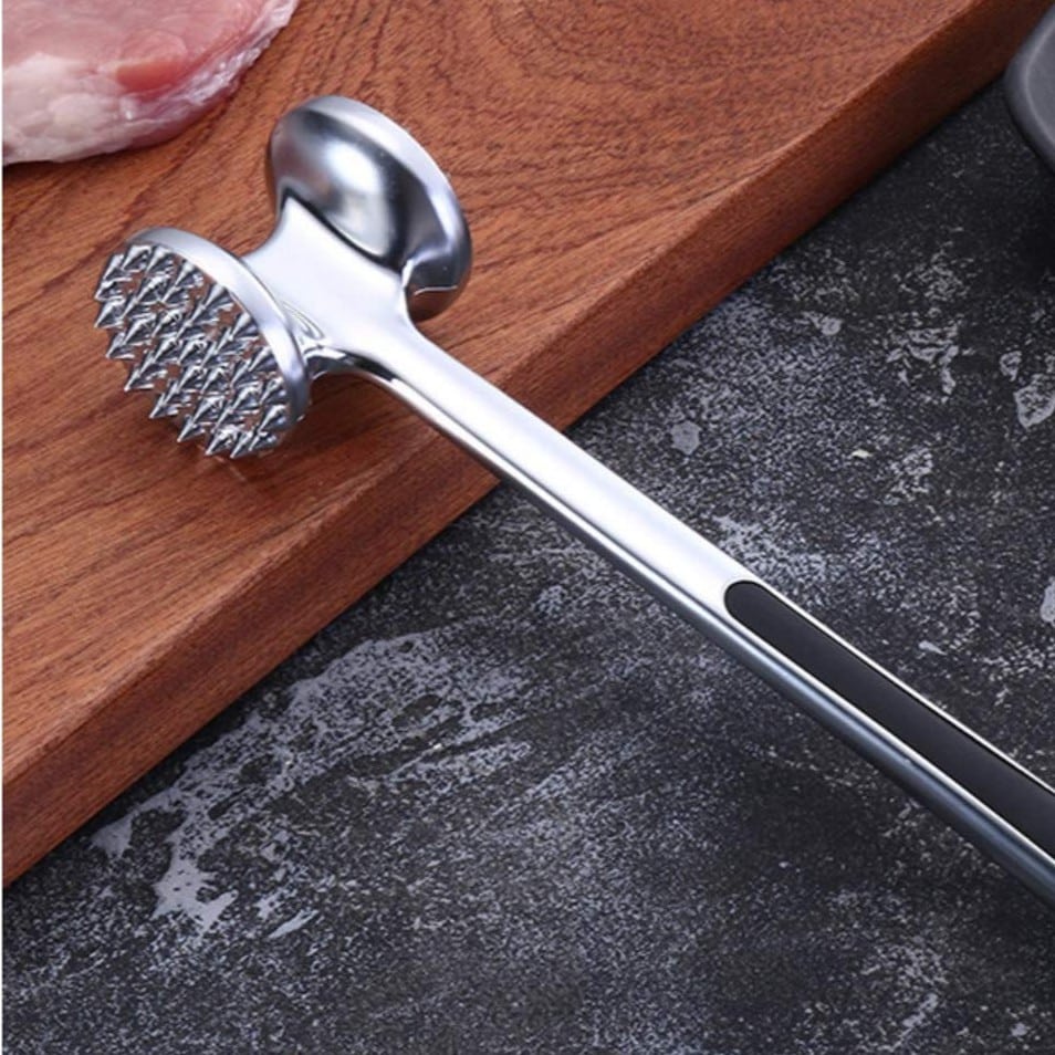 SY Palu Daging 2 Sisi Zinc Alloy - Dapurnesia.com