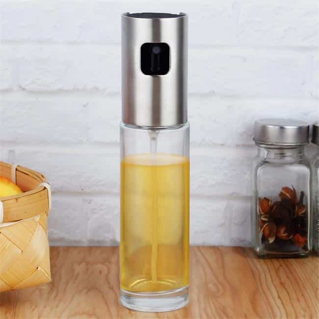 NuCHEF Cooking Oil Spray 100ml Semprotan Minyak Botol Kaca CS01 ...